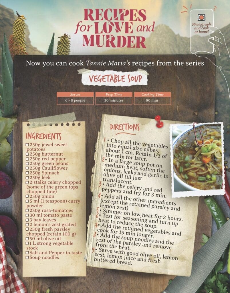 Taste Tannie Maria's recipes for love...and murder | Eat. Play. Drink ...